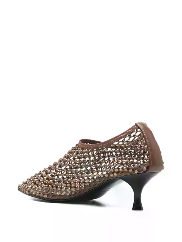 STRATEGIA SHOES Beaded Heeled Pumps
