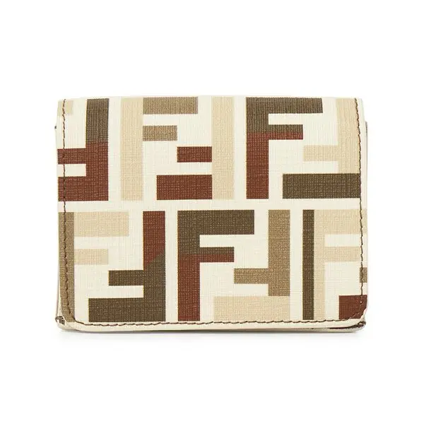 Fendi Short Wallet - Beige