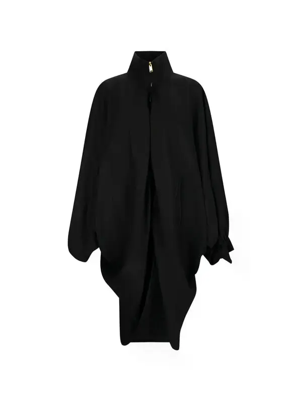 DARKPARK Draped Zip-up Coat