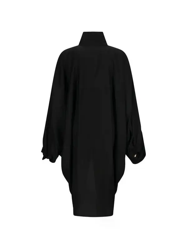 DARKPARK Draped Zip-up Coat