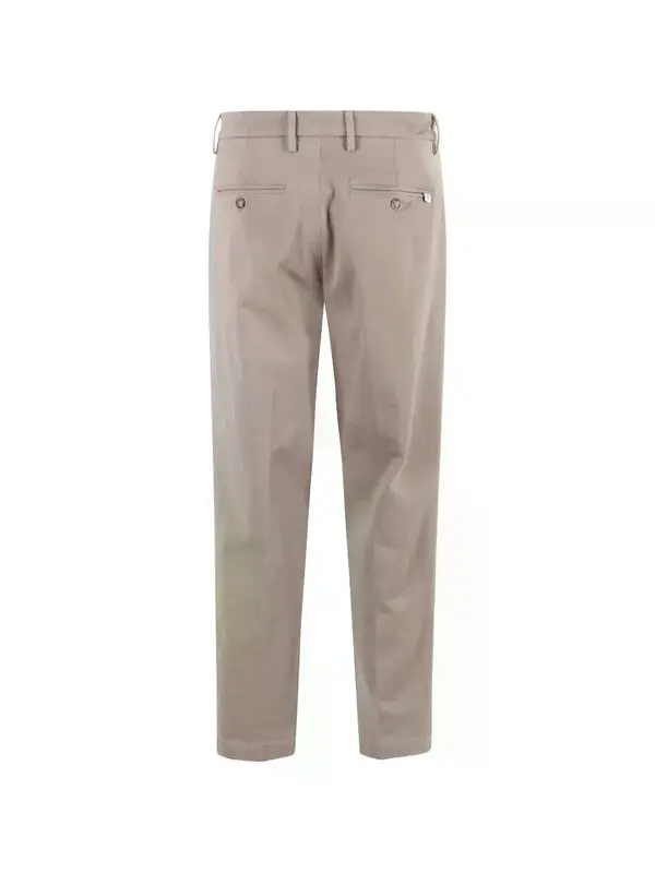RE-HASH Buttoned Pleated Trousers - Neutrals