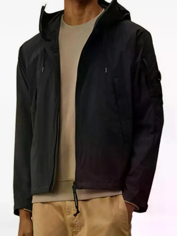 C.P. COMPANY Pro-tek Hooded Lens Jacket - Blue