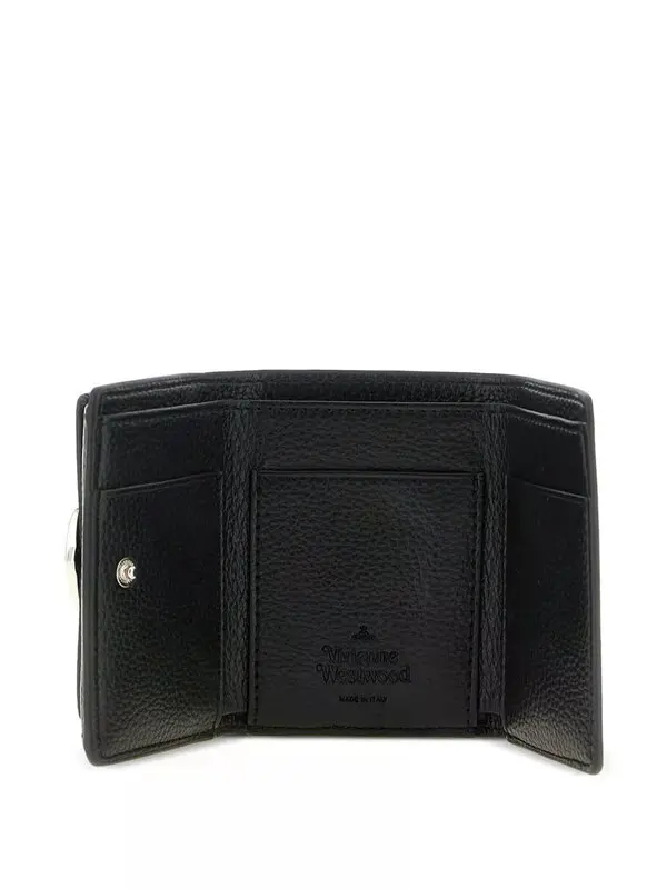 VIVIENNE WESTWOOD Small Orb Logo Wallet - Black