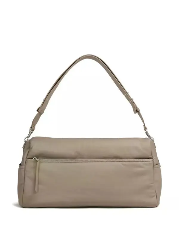 AMI Paris Logo-detail Shoulder Bag - Neutrals