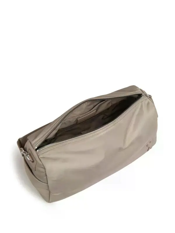 AMI Paris Logo-detail Shoulder Bag - Neutrals