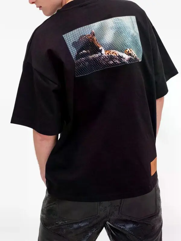 Place Of Ëlms Appliqué T-shirt