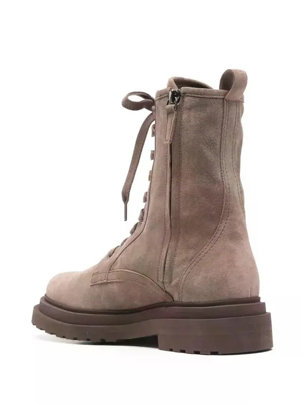 Brunello Cucinelli Lace-up Ankle Boots