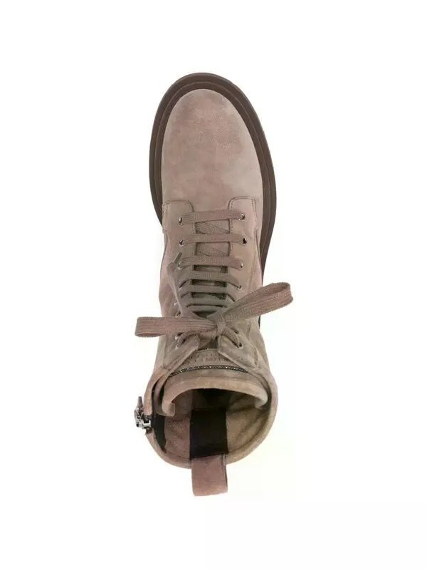 Brunello Cucinelli Lace-up Ankle Boots