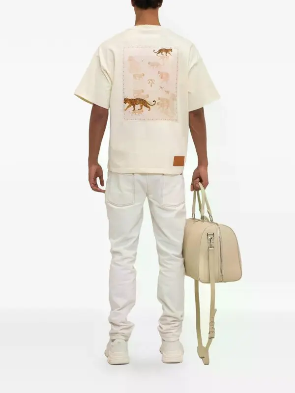 Place Of Ëlms Jaguar Dreams T-shirt - Neutrals
