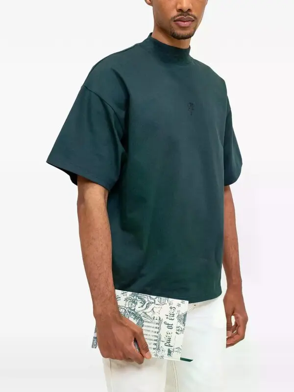 Place Of Ëlms Mock-neck T-shirt