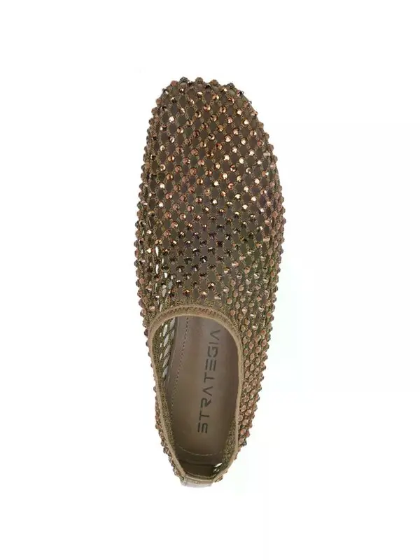 STRATEGIA SHOES Beaded Net Pumps