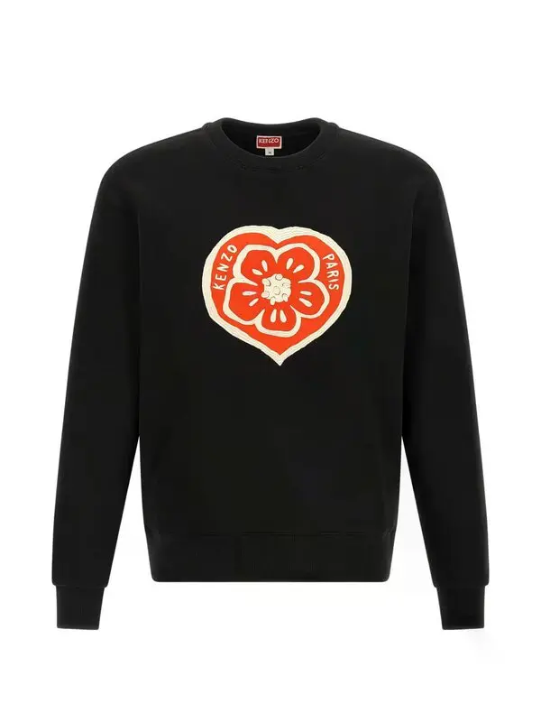 Kenzo Boke Heart Classic Sweatshirt - Black