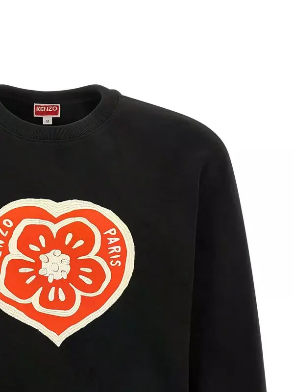 Kenzo Boke Heart Classic Sweatshirt - Black
