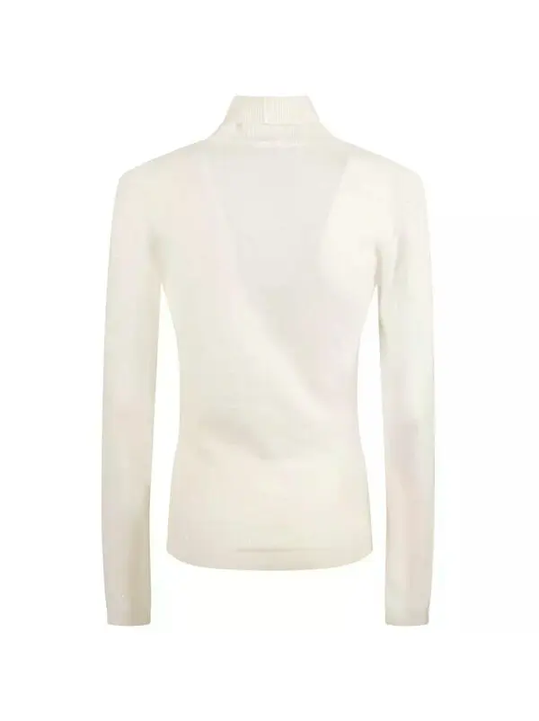 Fabiana Filippi Embellished Turtleneck Top - Neutrals