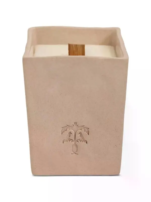 PLACE OF ËLMS Embossed-crest Candle - Neutrals