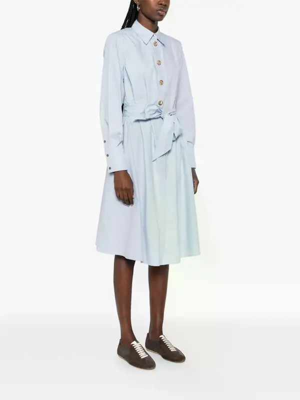 Karl Lagerfeld Button-fastening Midi Shirt Dress