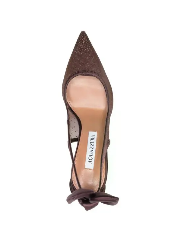 AQUAZZURA Point-toe Pumps - Brown