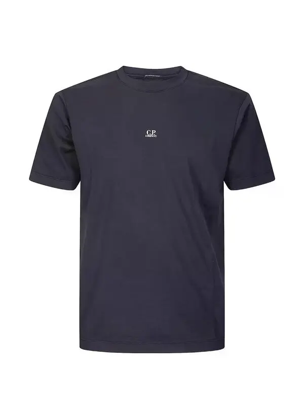 C.P. COMPANY Logo-print T-shirt - Black