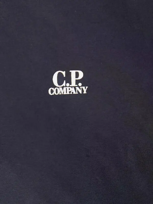 C.P. COMPANY Logo-print T-shirt - Black