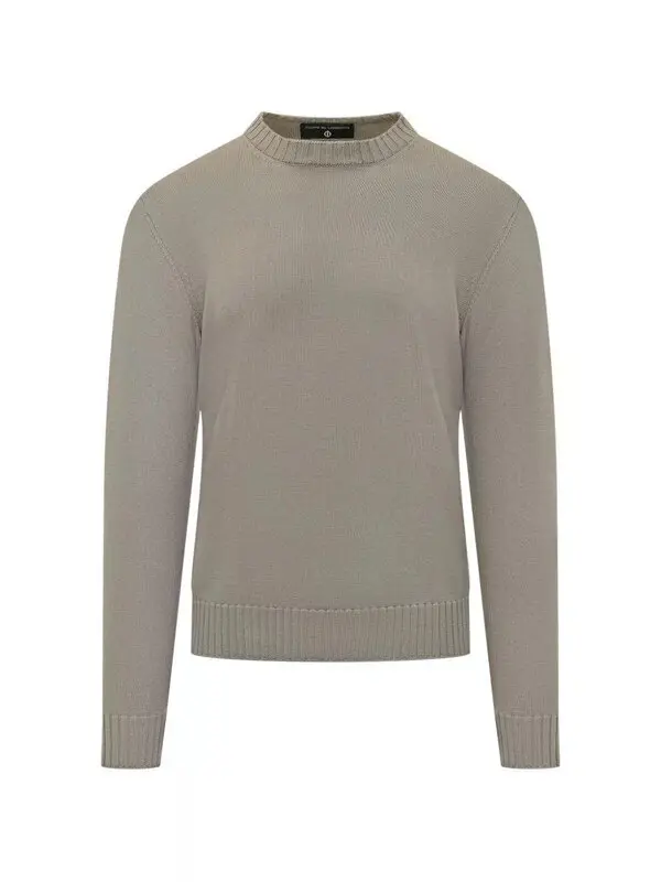FILIPPO DE LAURENTIIS Crewneck Knit Sweater - Neutrals