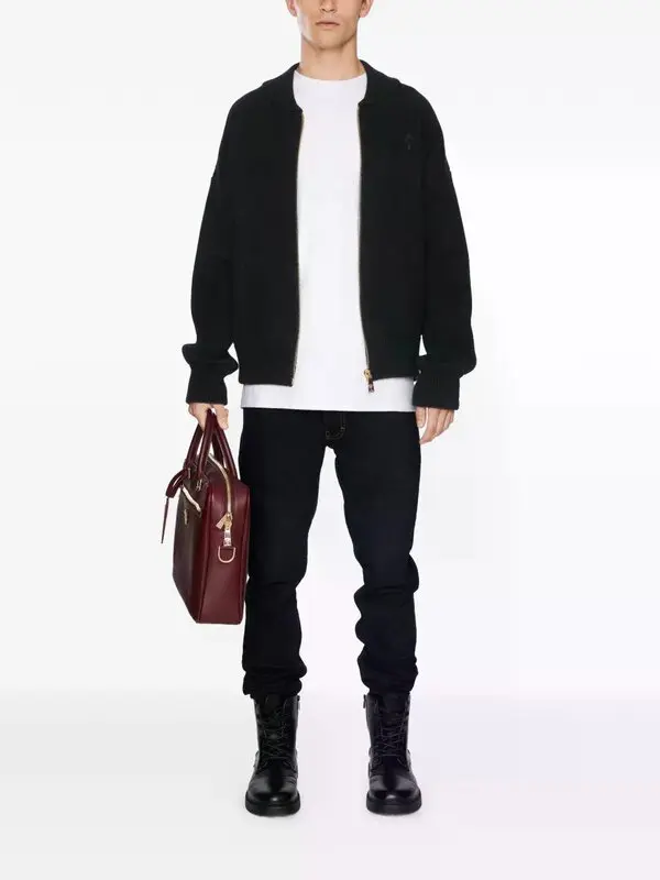 Place Of Ëlms Logo-embroidered Cardigan