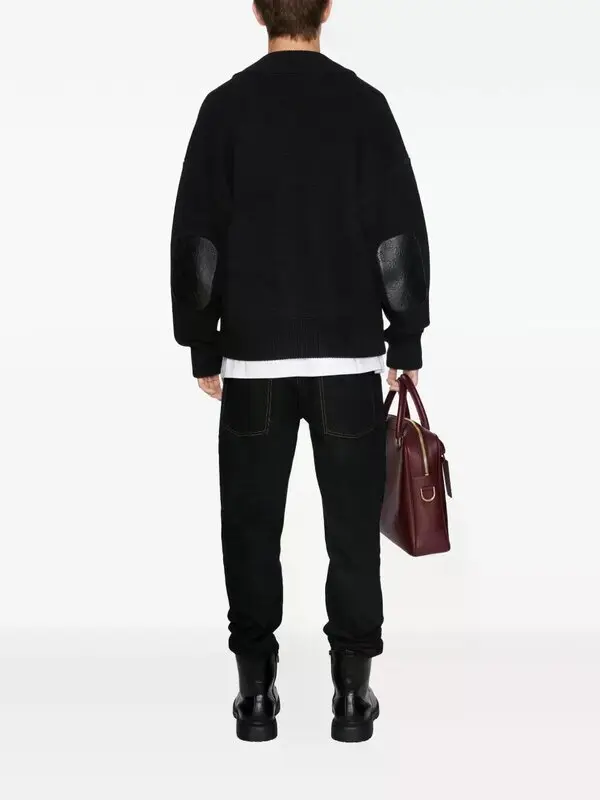 Place Of Ëlms Logo-embroidered Cardigan