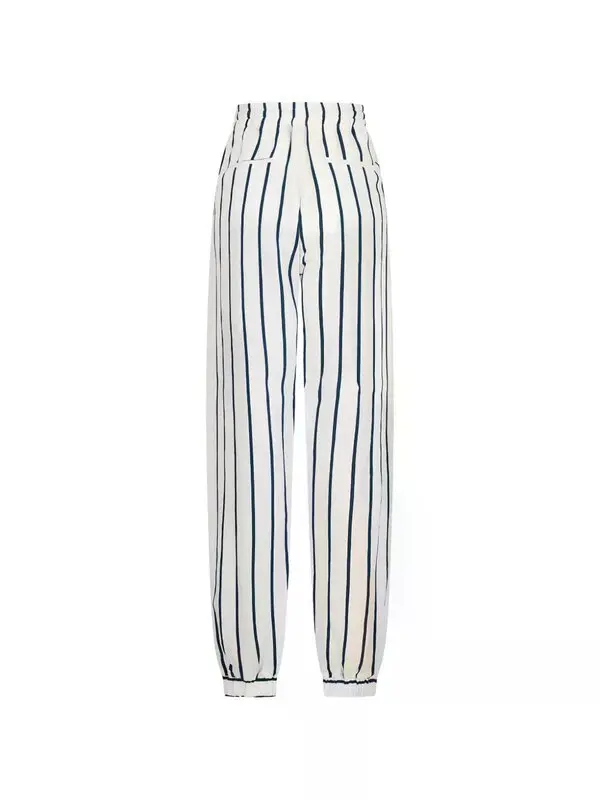 Attico Striped Elasticated Trousers