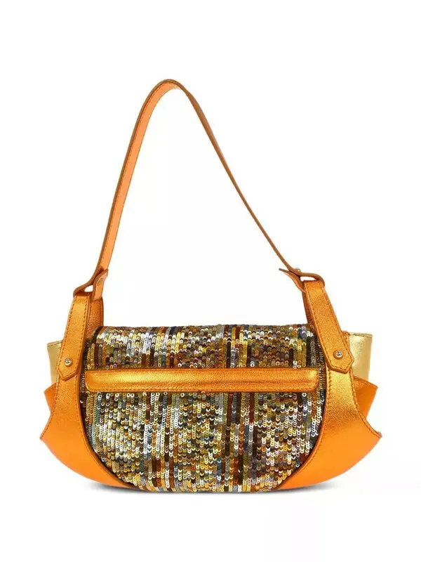 Fendi 2005 Metallic Sequins Tote