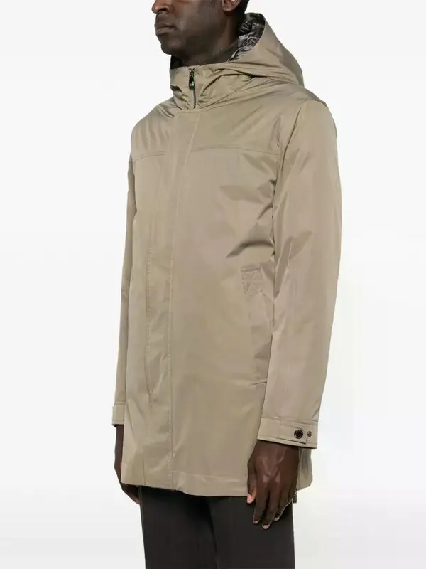 Corneliani Long-sleeve Hooded Coat