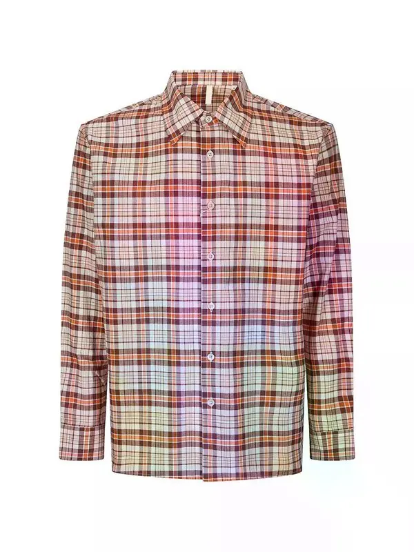 SUNFLOWER Studio Checked Shirt