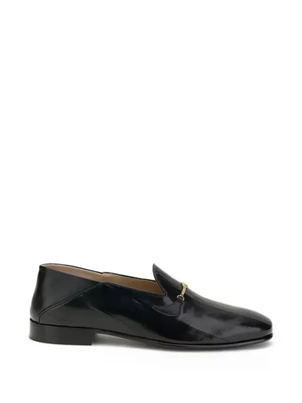 Valentino Garavani Jiggie Loafers In Anguilla And Nappa Leather