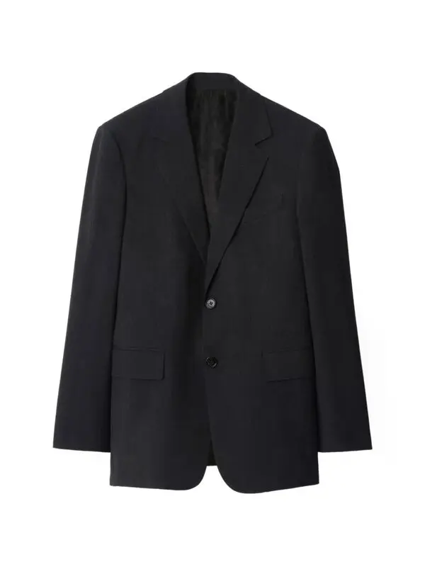 Burberry Single-breasted Tailored Jacket