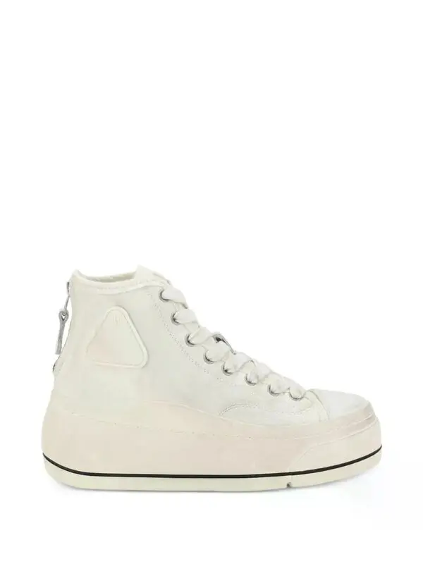 R13 Back-zip High-top Sneakers