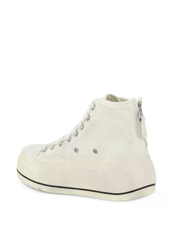 R13 Back-zip High-top Sneakers