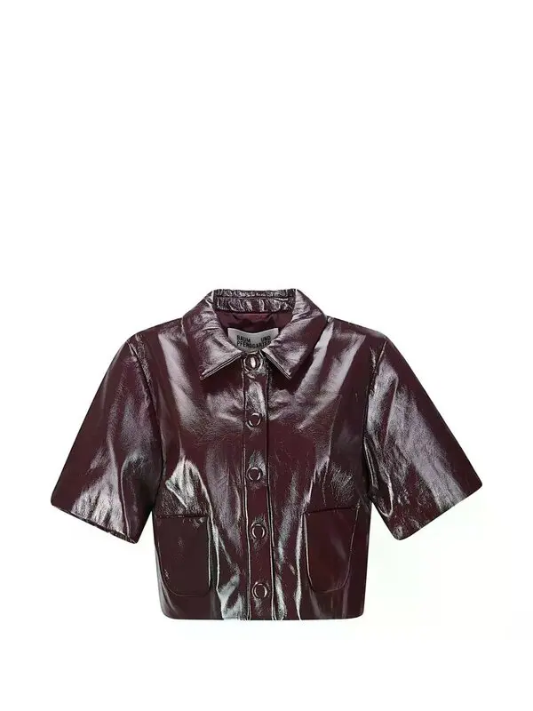 Baum Und Pferdgarten Beth Buttoned Top - Red
