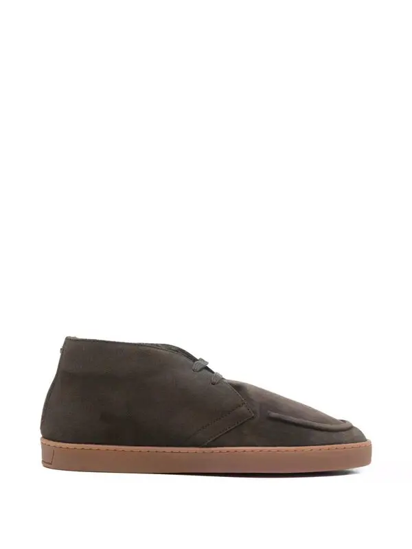 Canali Lace-up Ankle Boots