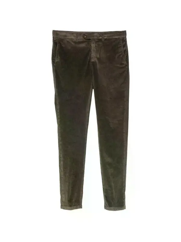 Canali Corduroy-effect Trousers