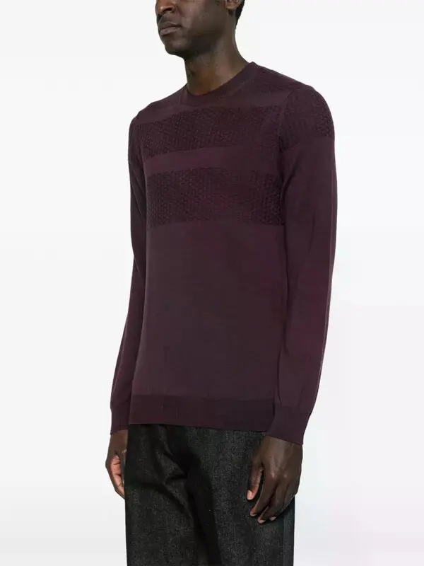 Corneliani Textured Knit Sweater