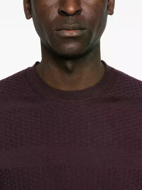 Corneliani Textured Knit Sweater