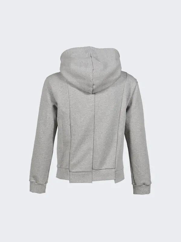 Vetements Cut-up Logo Fitted Hoodie
