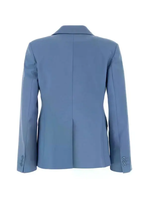 Max Mara Lamine Wool Blazer - Blue