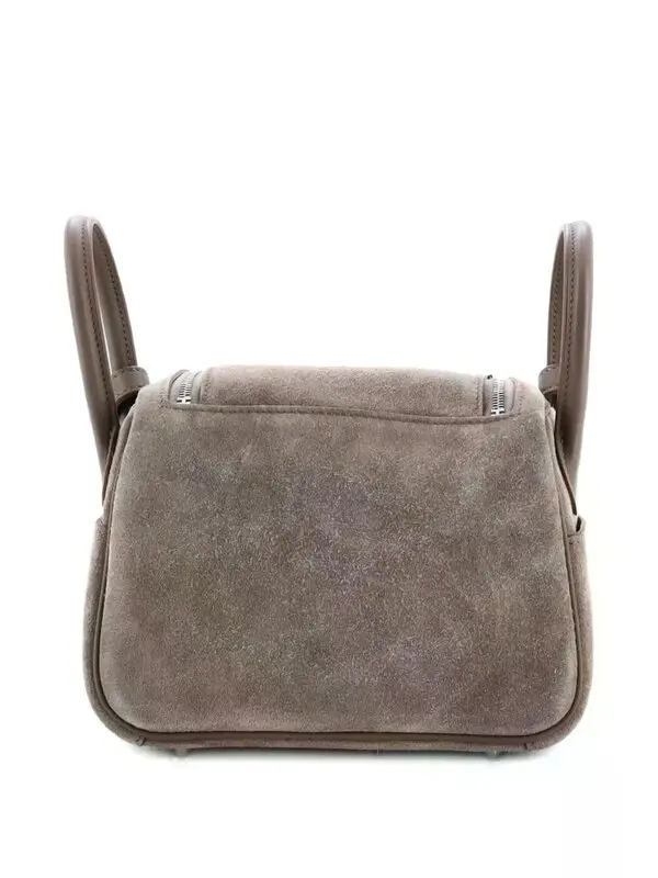 Hermès Lindy Bag Grizzly And Swift Mini Shoulder Bag