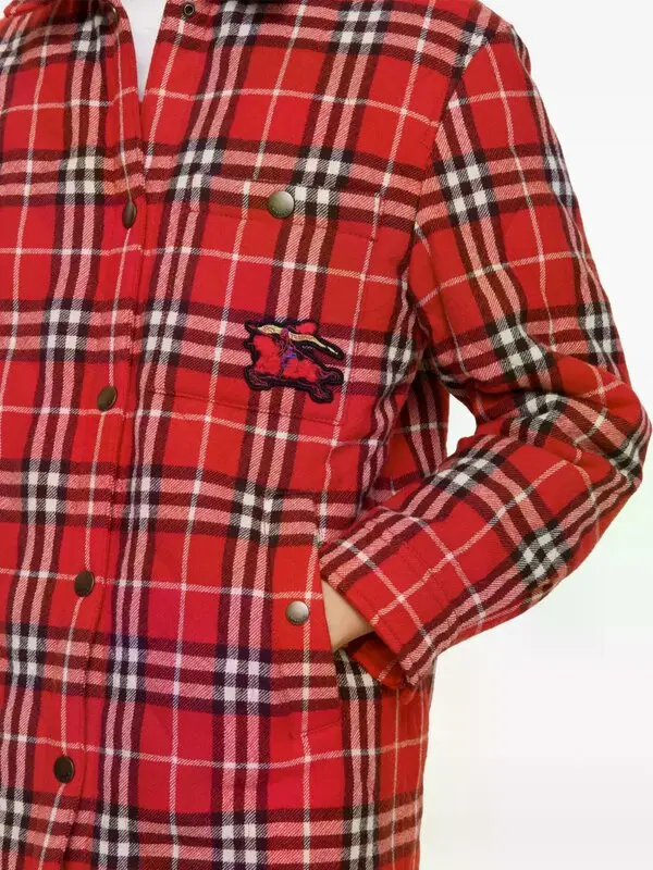 Burberry Appliquéd Wool Jacket