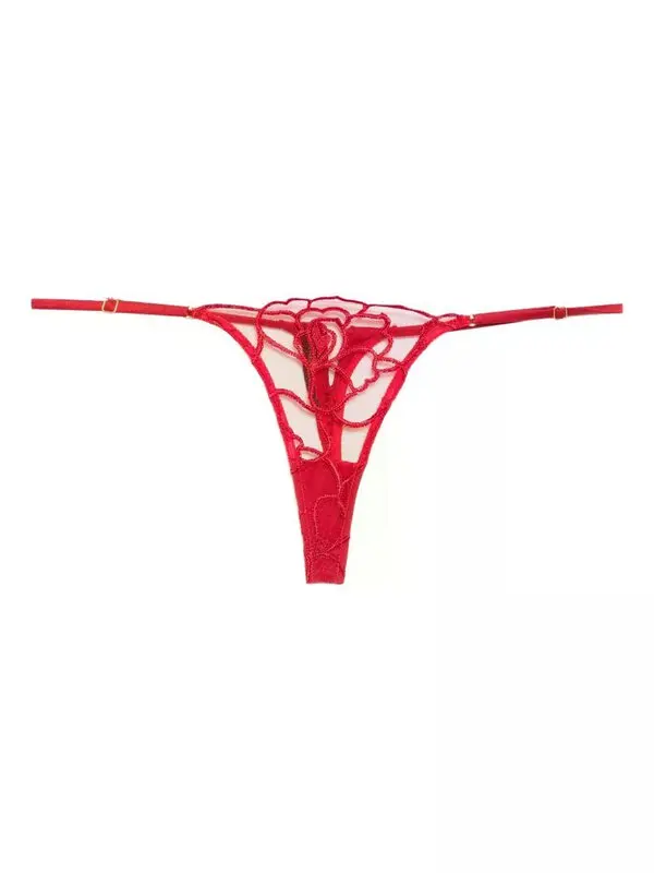 Kiki De Montparnasse Petite Chou Thongs - Red