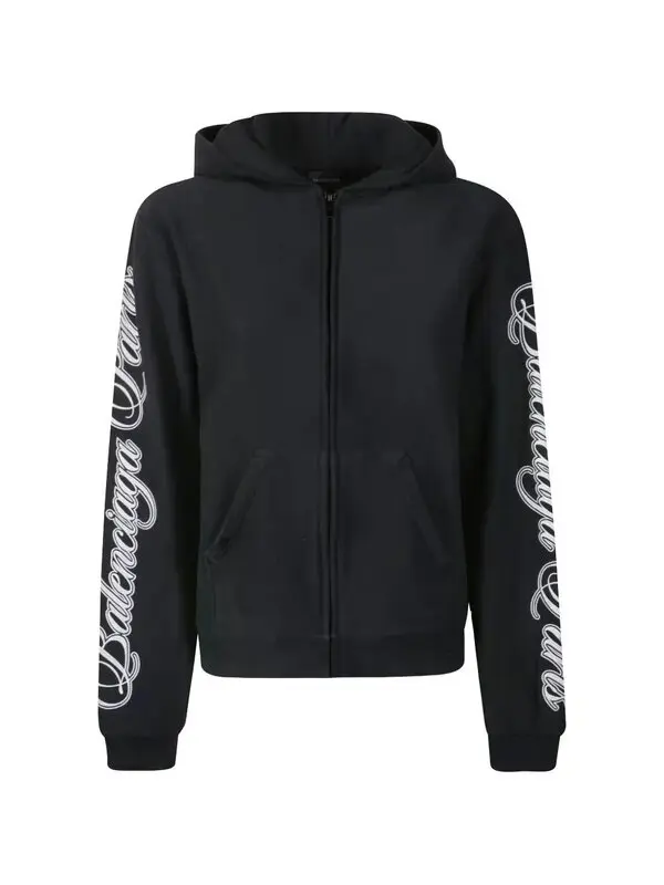 Balenciaga Cotton Knitwear - Black