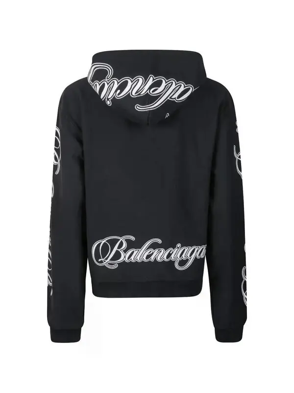Balenciaga Cotton Knitwear - Black
