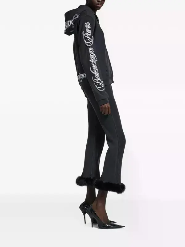 Balenciaga Cotton Knitwear - Black