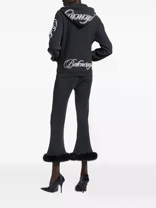 Balenciaga Cotton Knitwear - Black