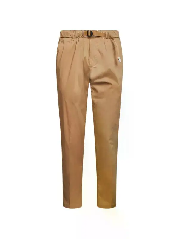 WHITE SAND Belted Trousers