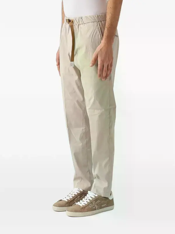 WHITE SAND Belted Trousers